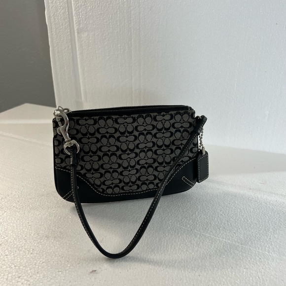 Coach | Bags | Coach Mini Used Normal Black And Gray | Poshmark